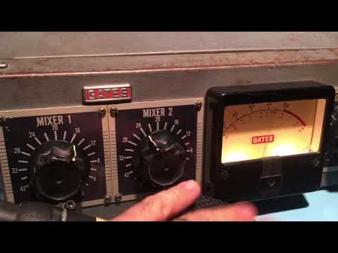 Gates Bimote Mixer Vintage Microphone Preamp - EF86 Tubes | Reverb