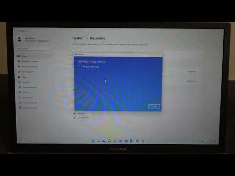 How to Factory Reset ASUS VivoBook 17 via Settings Menu?