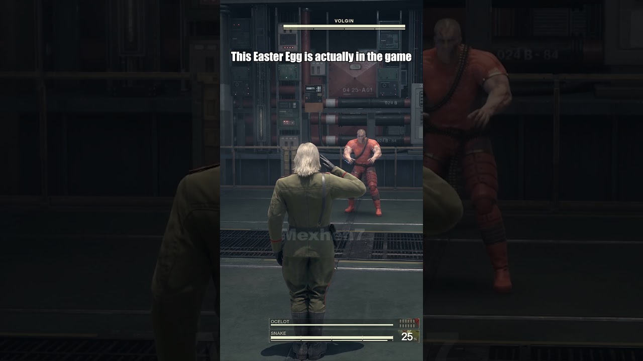 Yes... The developers actually put this Easter Egg in the game #metalgearsoliddelta #mgs3