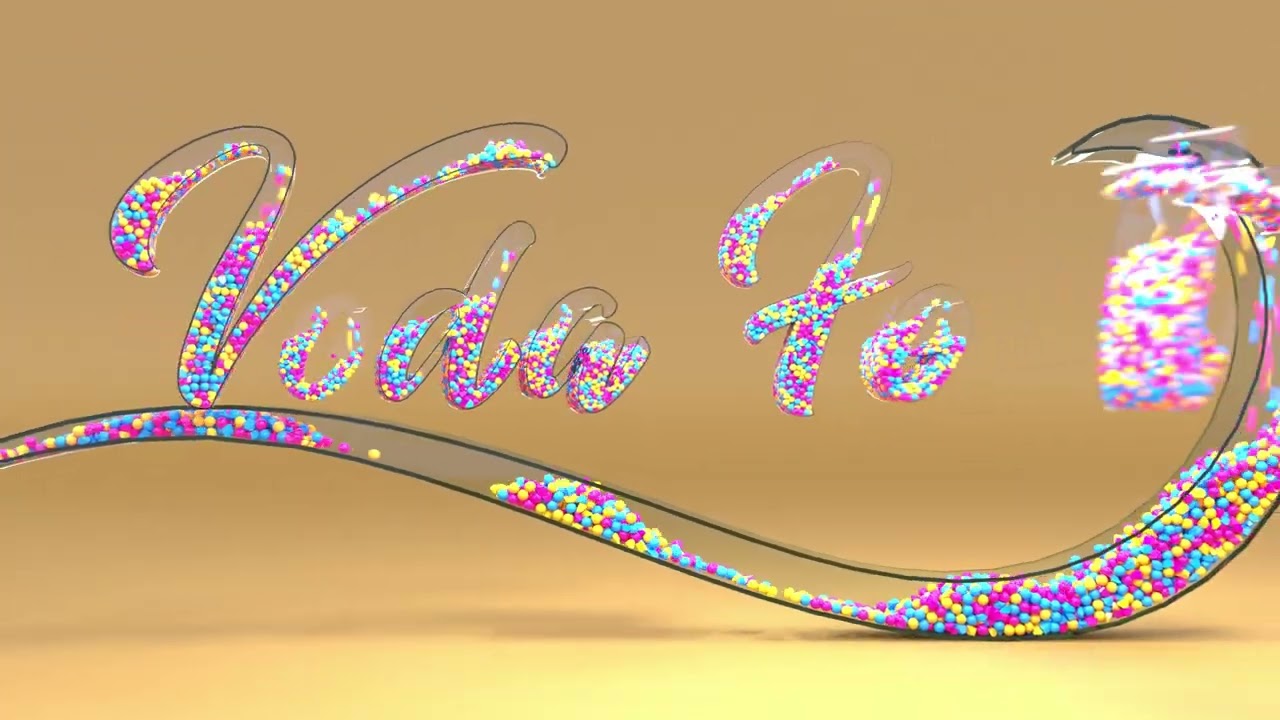 Logo Animation Tyflow 4k/ vray