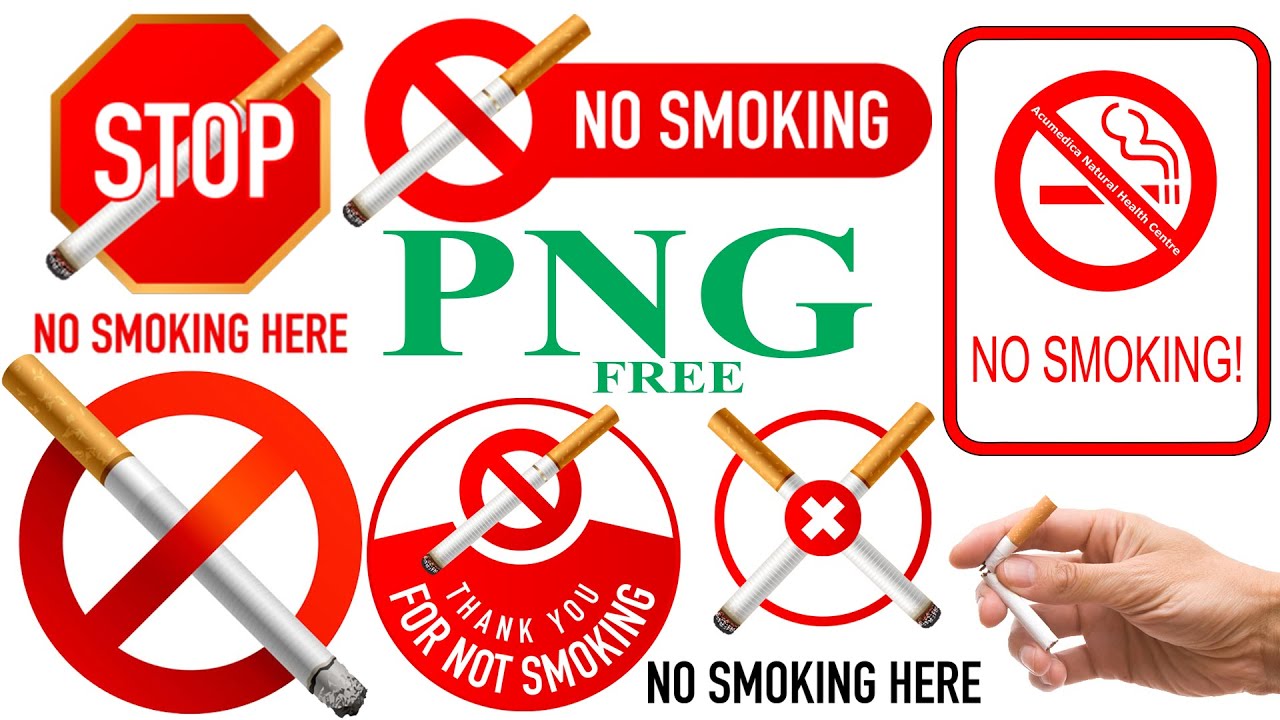 No smoking PNG images for free download By Raza Studio
