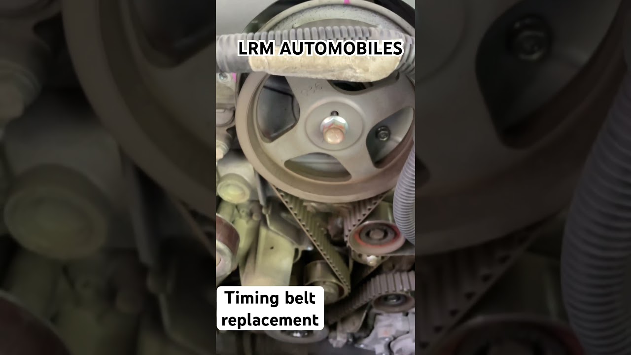 MITSUBISHI PAJERO SPORT TIMING BELT REPLACMENT #mitsubishi #pajero_sport #pajerosport  #trending