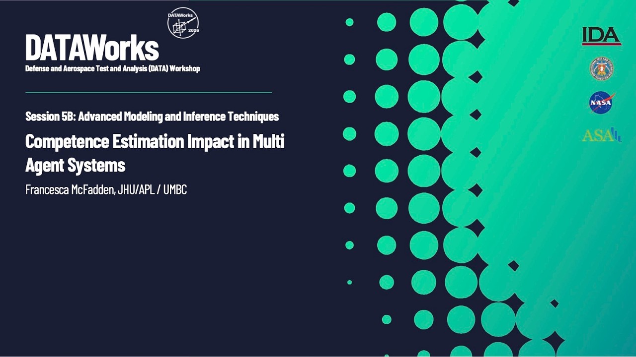 Session 5B: Competence Estimation Impact in Multi Agent Systems