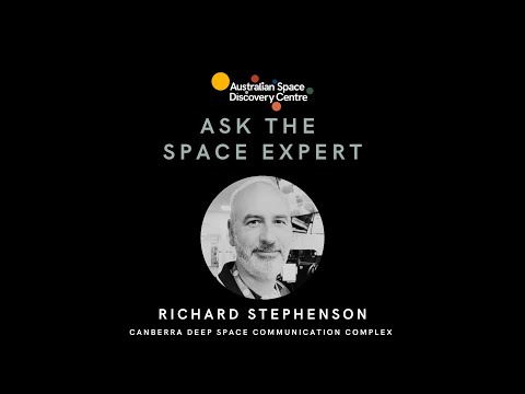 Richard Stephenson from Canberra Deep Space Communication Complex (CDSCC)