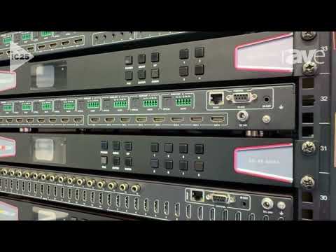 InfoComm 2025: BZBGEAR Shows Off BG-4K-MA Series HDMI 2.0 Matrix Switchers