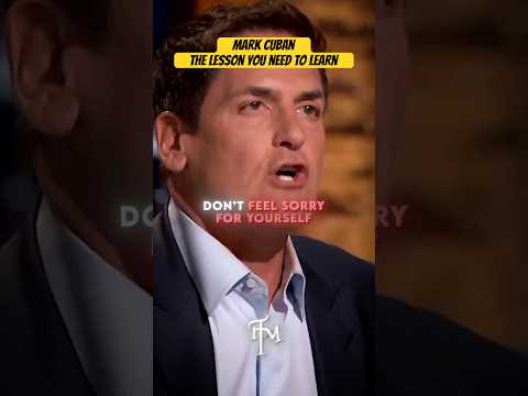 Mark Cuban Gives TOUGH Life Lesson On Shark Tank
