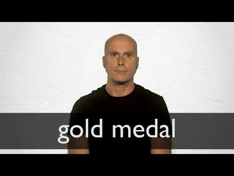 GOLD MEDAL definition and meaning | Collins English Dictionary