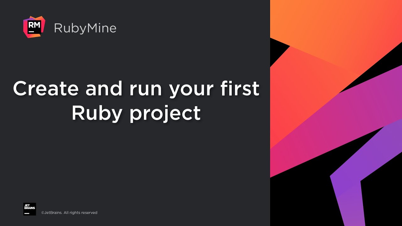 Learn RubyMine