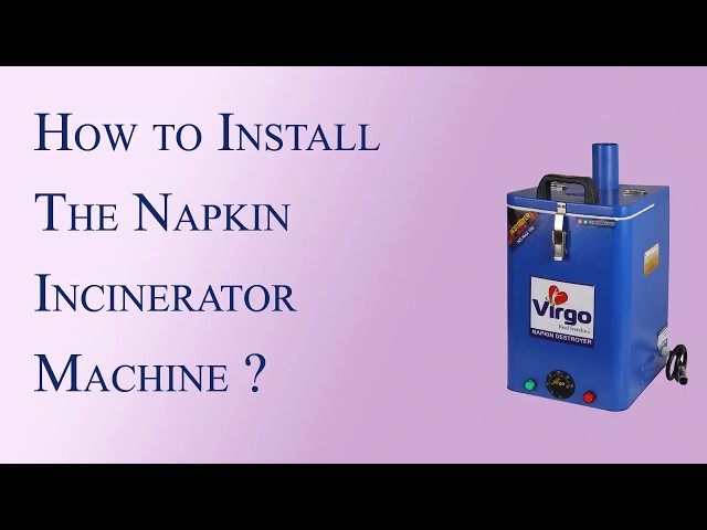 Sanitary Napkin Incinerator - VIRGO Sanitary Napkin Burning Machine ...