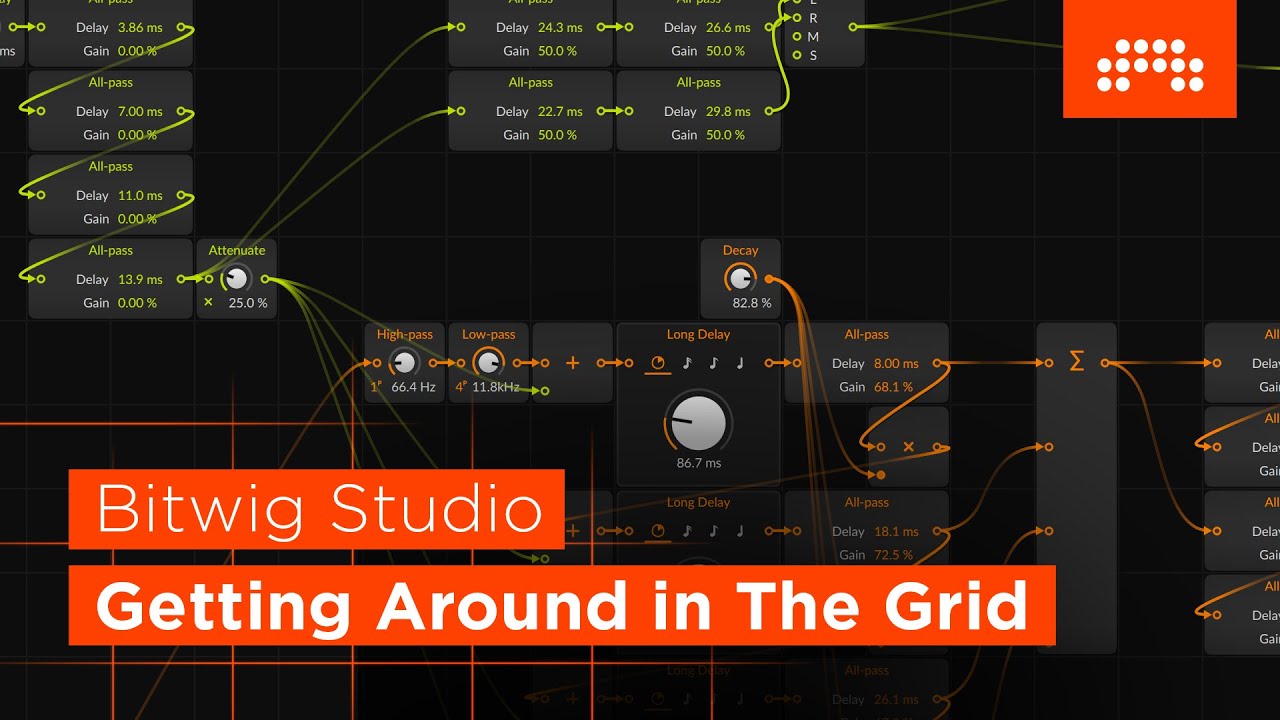 Getting Around in The Grid [Bitwig Studio]