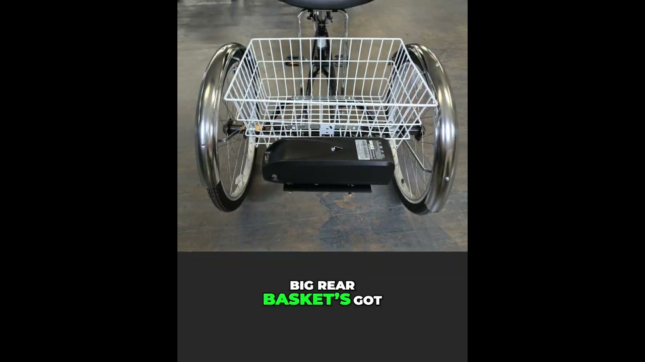 Best Electric Trike for Seniors: 2025 Review #shorts
