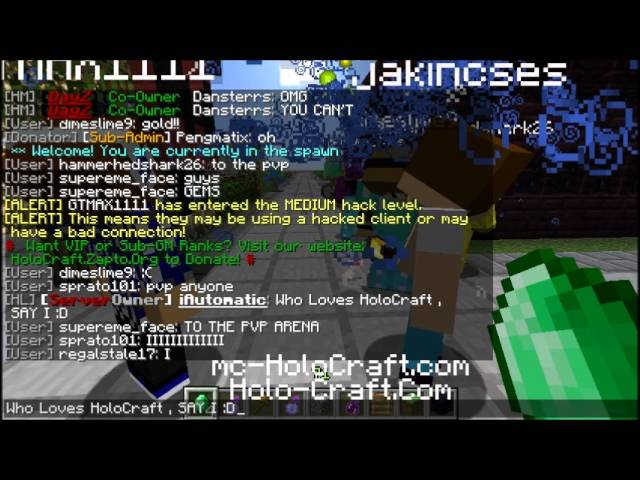 | HoloCraft | 1.5! | Hunger Games | SkyBlock | PvP | Dungeons | Build ...