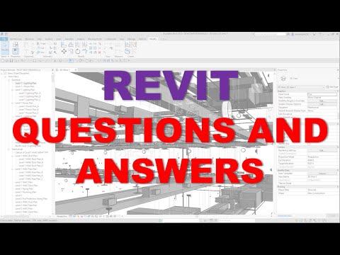 REVIT QUESTIONS AND ANSWERS PORTION#1 | LEARNING WITH RICH