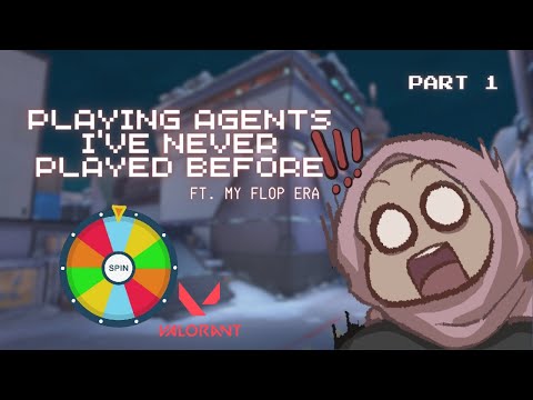 Valorant but the Spinning Wheel Chooses My Agent | part 1