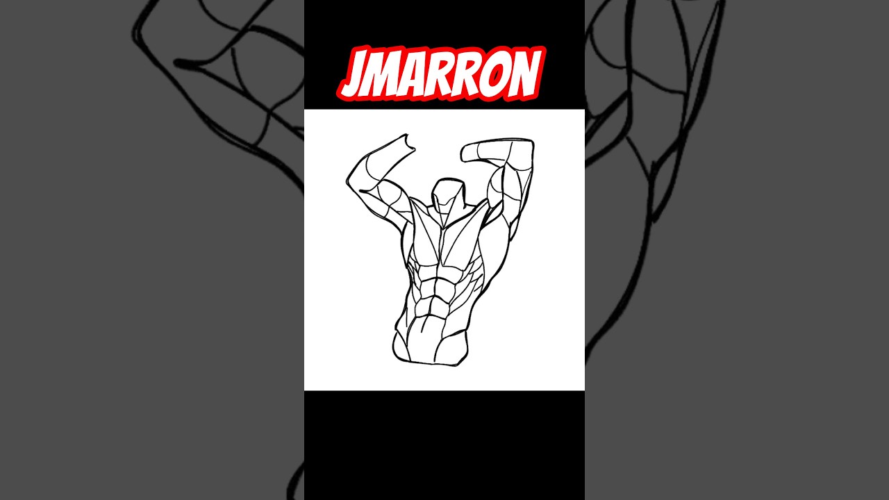 How to Draw the Human Torso & Muscles for Beginners (Figure Drawing Time-Lapse)