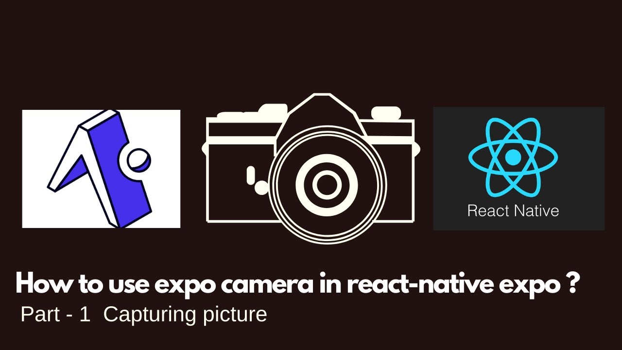 How to Use Expo Camera in react native expo ? Image Capture || Part-1