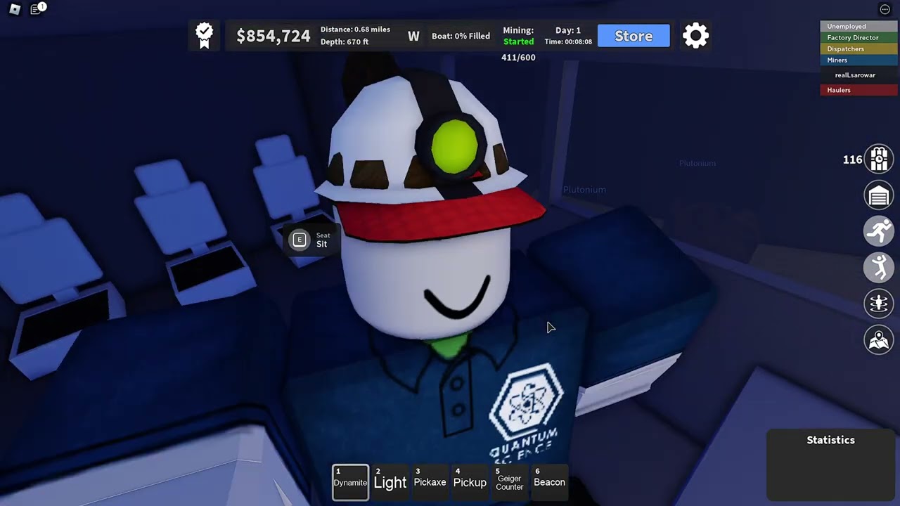 [ROBLOX] Mining Uranium and Plutonium in Mining INC: Remastered ⛏️