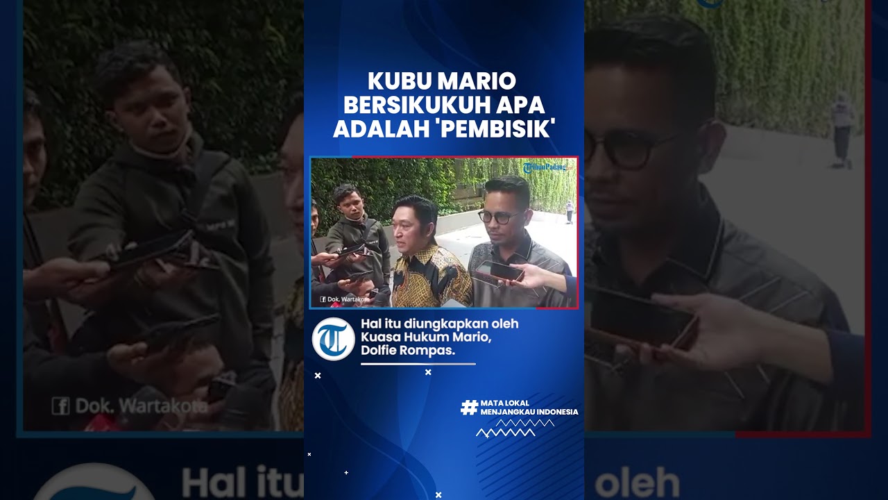 Kubu Mario Bersikukuh Bahwa Amanda alias APA Jadi Pembisik hingga ...