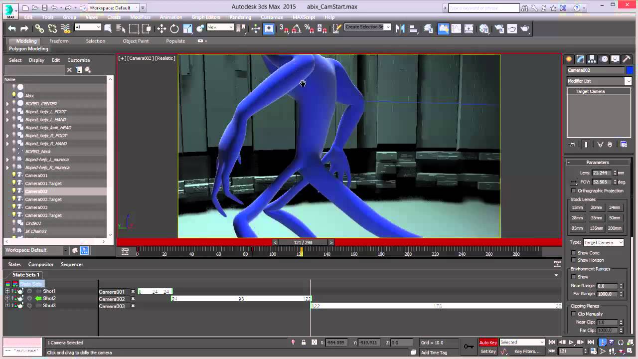 3ds Max 2015 Extension 2 Camera Sequencer Basics