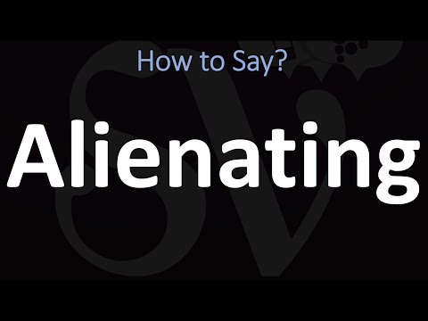How to Pronounce Alienating? (CORRECTLY)