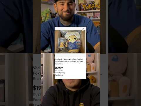 Exposing the shocking prices of the Pokémon van Gogh merchandise #pokemonshorts