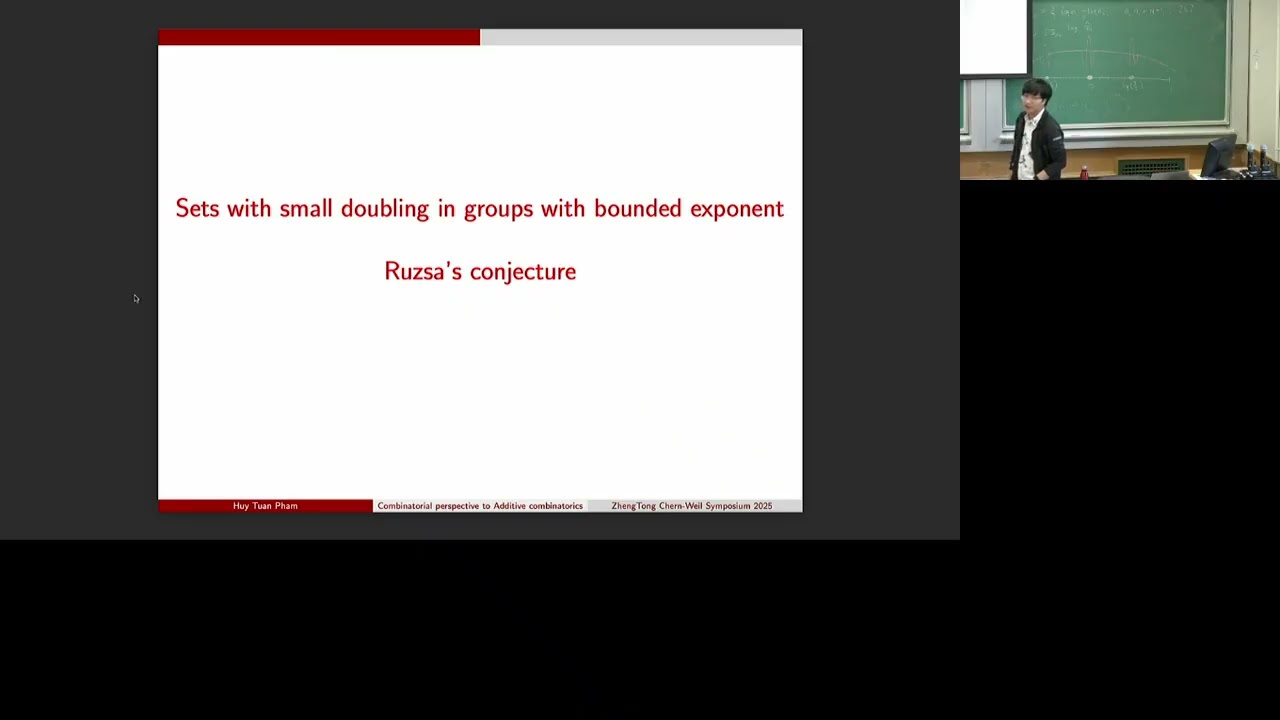ZhengTong Chern-Weil Symposium Spring 2025: Huy Tuan Pham (IAS & Caltech)