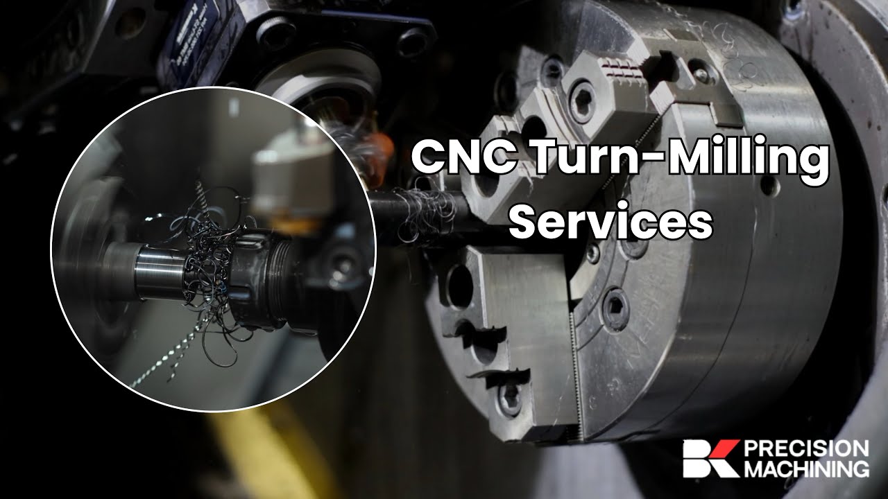 CNC Turn Milling | B&K Machining