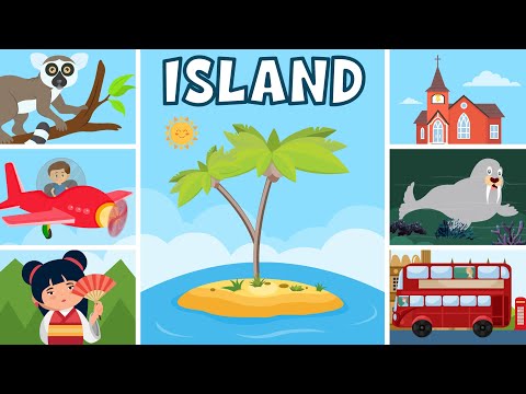 Learn about Islands | How Islands are Formed? | Types of Islands? | Video for Kids