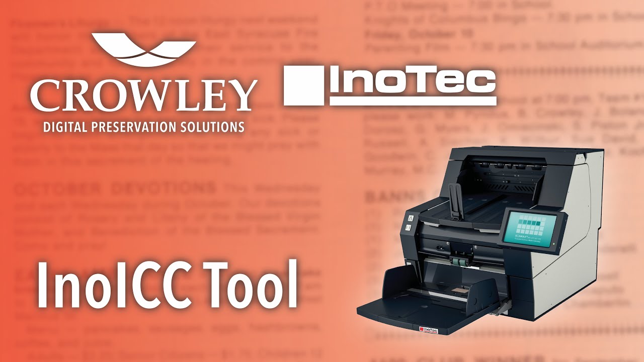 Calibrate your SCAMAX® for FADGI3-star and ISO 19264-1, Level B Capture with free InoICC tool