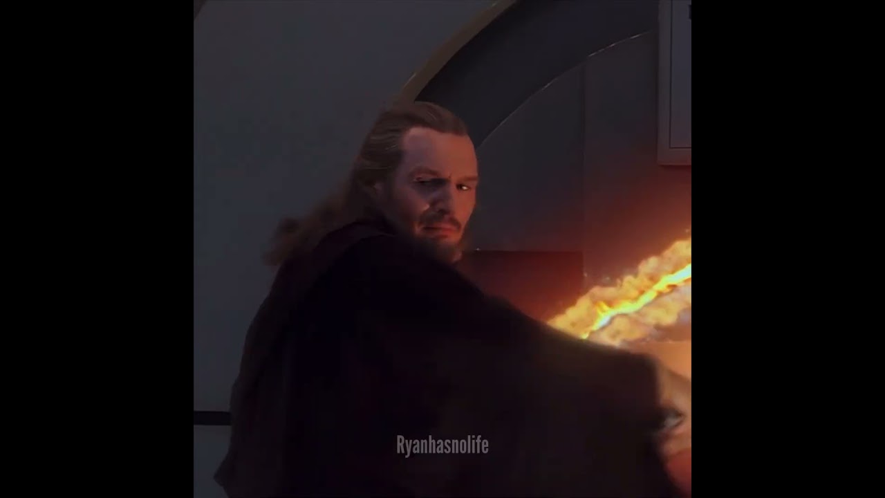 Obi-Wan and Qui-Gon see the destroyers #starwars #prequelmemes