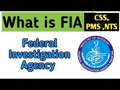 What is Federal Investigation Agency | FIA | Complete details