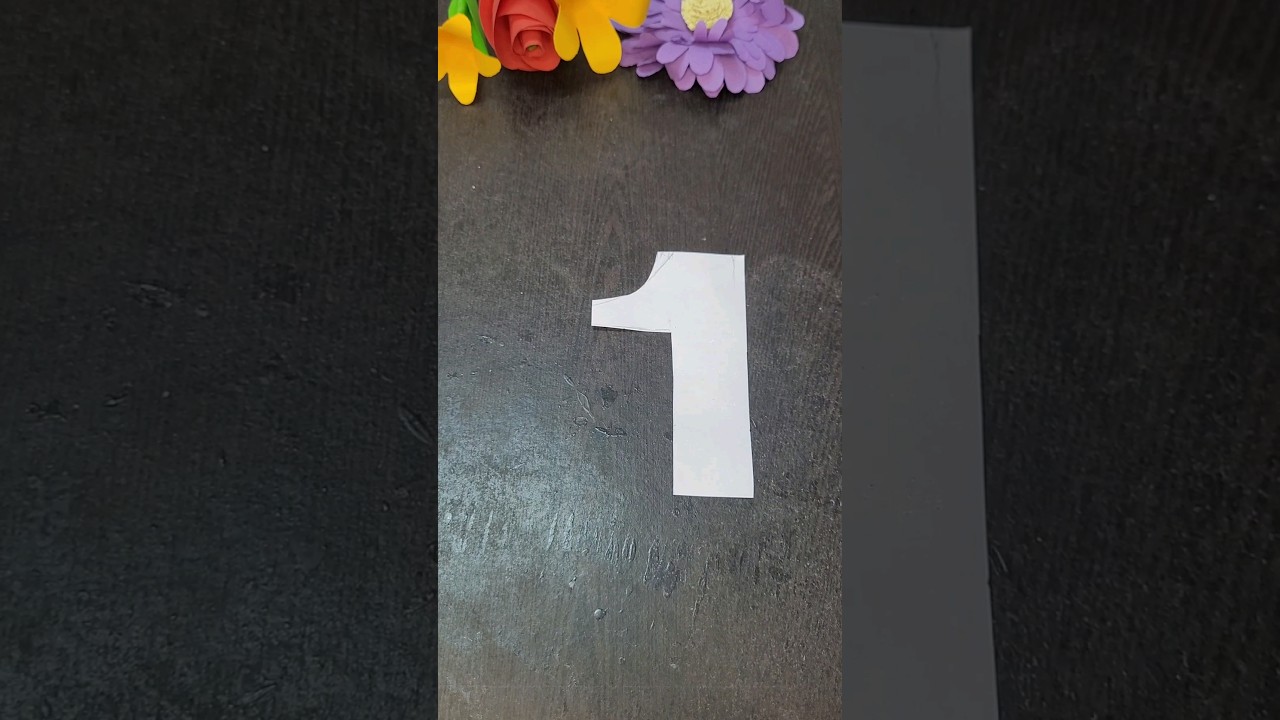 Paper Number Cutting 