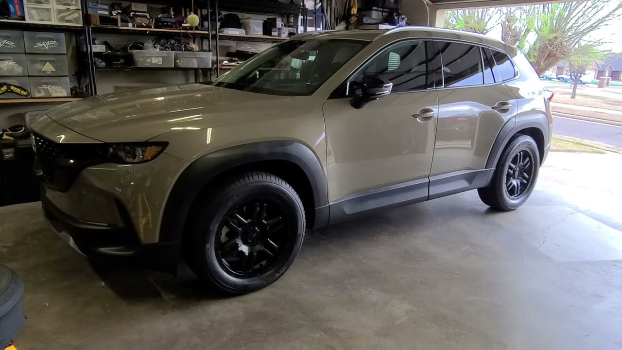 2024 Mazda CX-50 with new tires and 18