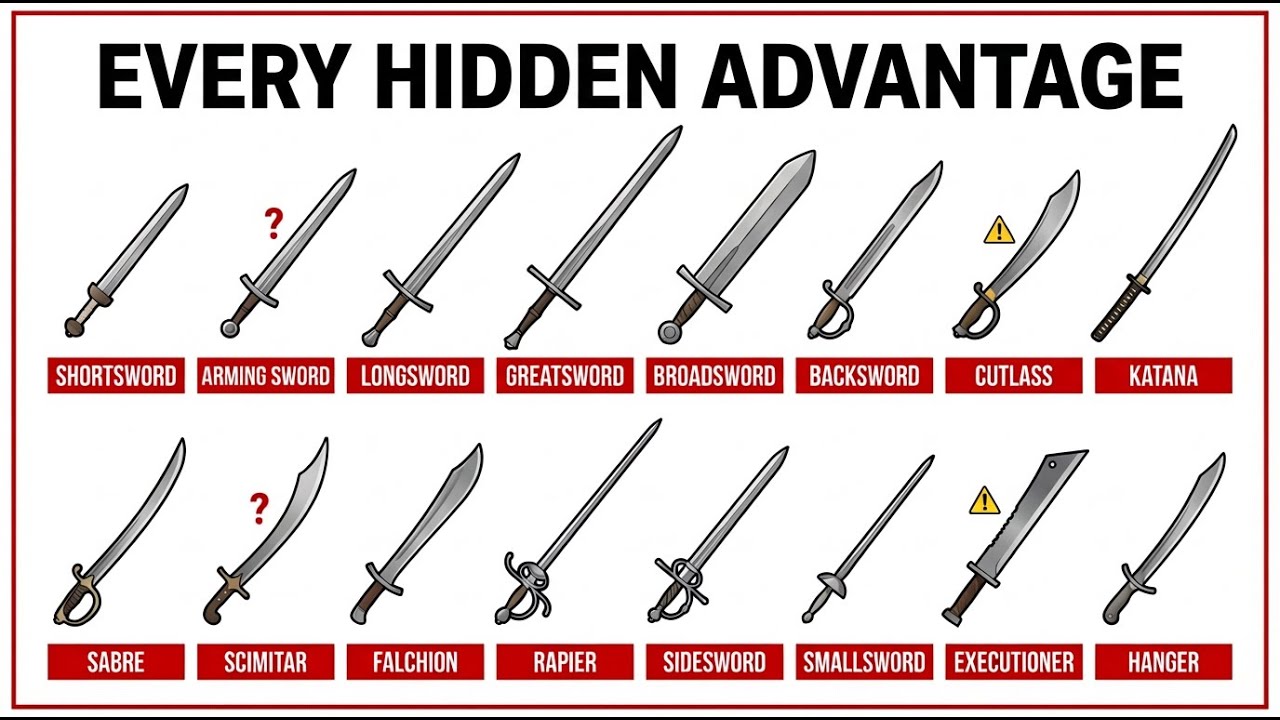 Every Hidden Advantage of Each Sword Type Explained