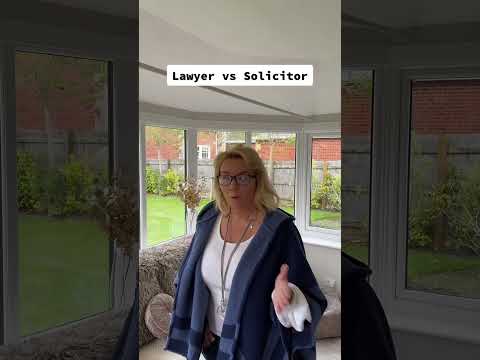 Lawyer Vs Solicitor