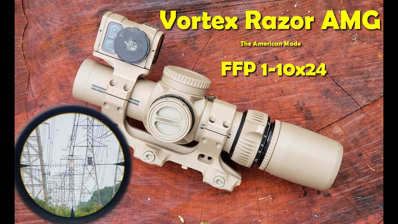 Vortex Razor AMG 1-10x24 - Eleanor - American made Excellence