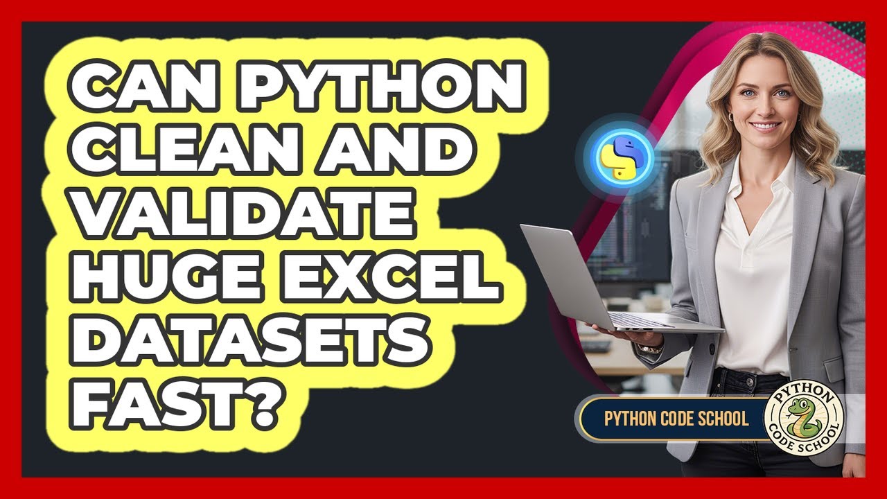 Can Python Clean And Validate Huge Excel Datasets Fast? - Python Code School