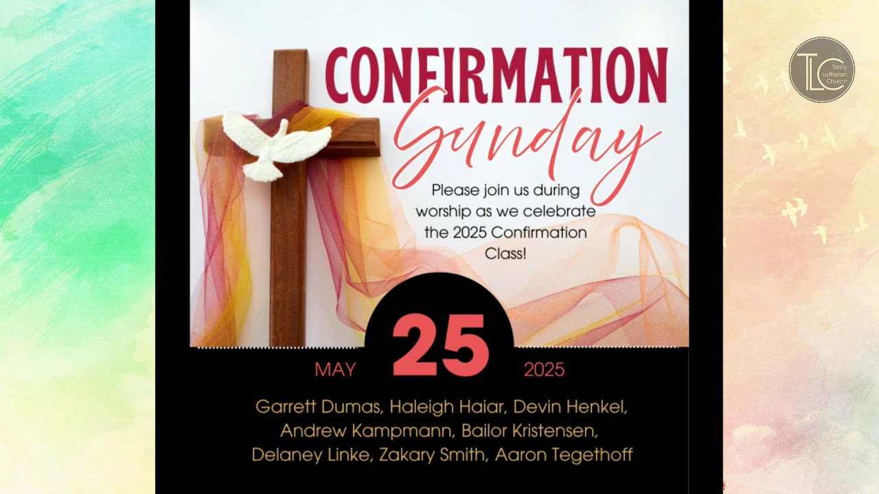 Confirmation Sunday