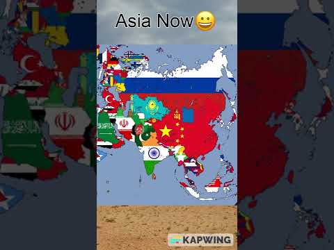 Asia now vs then #asia #india #geography #country #map #facts #war #conflict #military