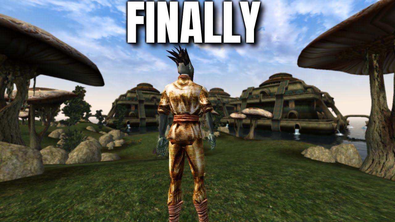 I am playing Morrowind.