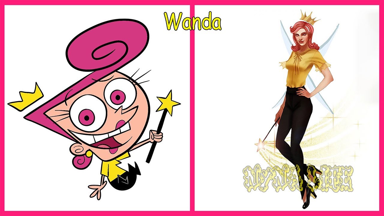 Popular Cartoon Characters Reimagined As Modern 👉 @NynaLife