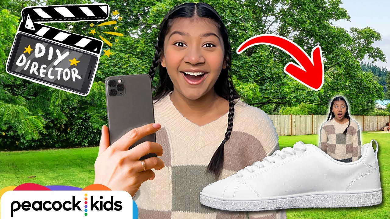 How to Make Yourself Look Tiny on Camera! | Forced Perspective Trick | DIY DIRECTOR 🎬
