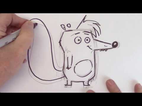 How to Draw a Cartoon Animal - Easy for Beginners