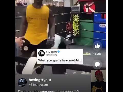 LB REACTION THERE IS A WEIGHT CLASS FOR A REASON