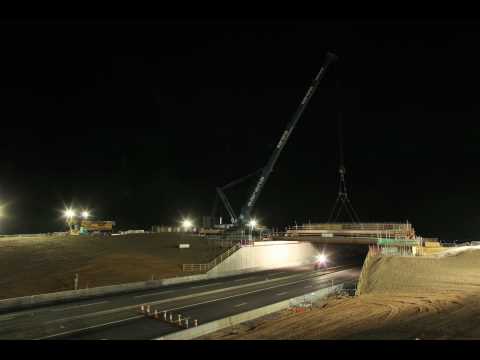 Timelapse Video Project (A12 Junction 28 Bridge Beam Drop) | Tickett's Blog