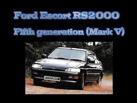 Ford Escort RS2000 (Mark V) Fifth generation (1991-1995)