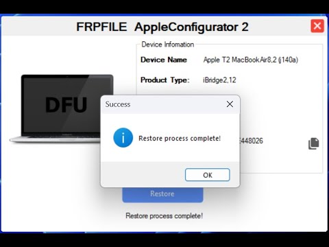 How to restore Mac device with Apple Configurator Windows