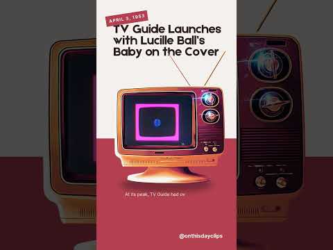 On This Day: April 3, 1953 - TV Guide Launches with Lucille Ball’s Baby on the Cover