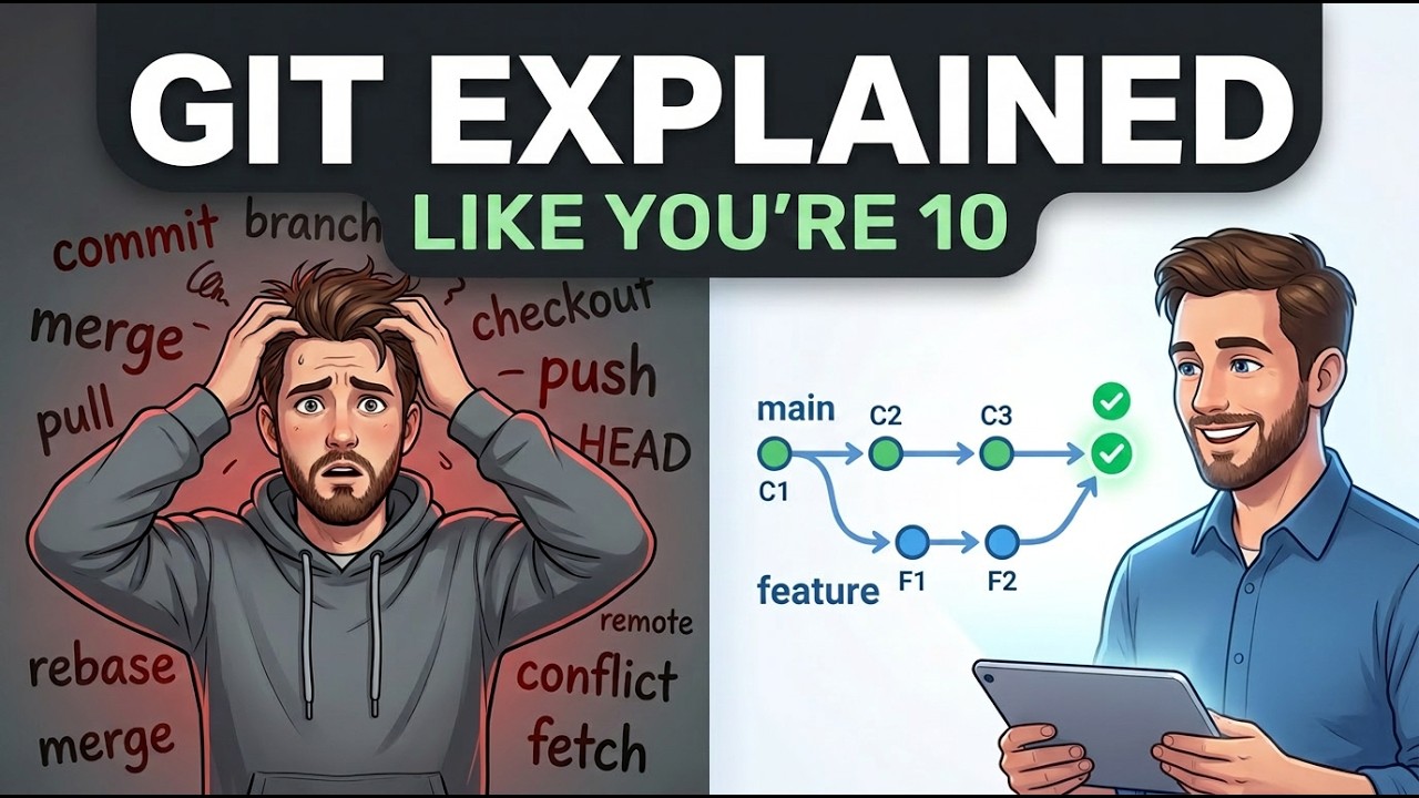 Git and Version Control Finally Explained in 10 Minutes Like You're 10
