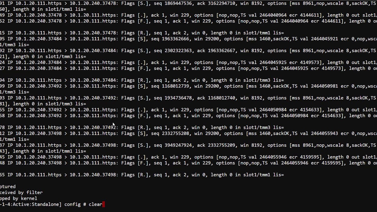 Using F5 BIG-IP TCP and HTTPS Health Monitors